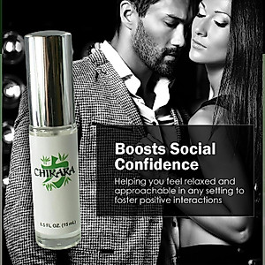 Love Scent Chikara Pheromone Cologne for Men, High Concentration Pheromone Spray, Mens Pheromones Cologne to Attract Women, Long Lasting Cologne Pheromones for Men (15 ML) - 1 Pack