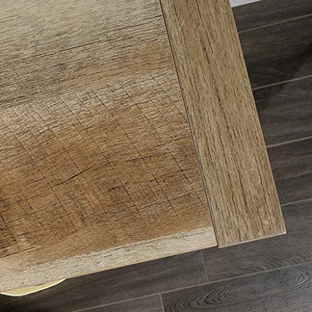 Sauder Stow-Away 8-Cube Organizer, L: 30.91" x W: 15.39" x H: 57.87", Lintel Oak Finish