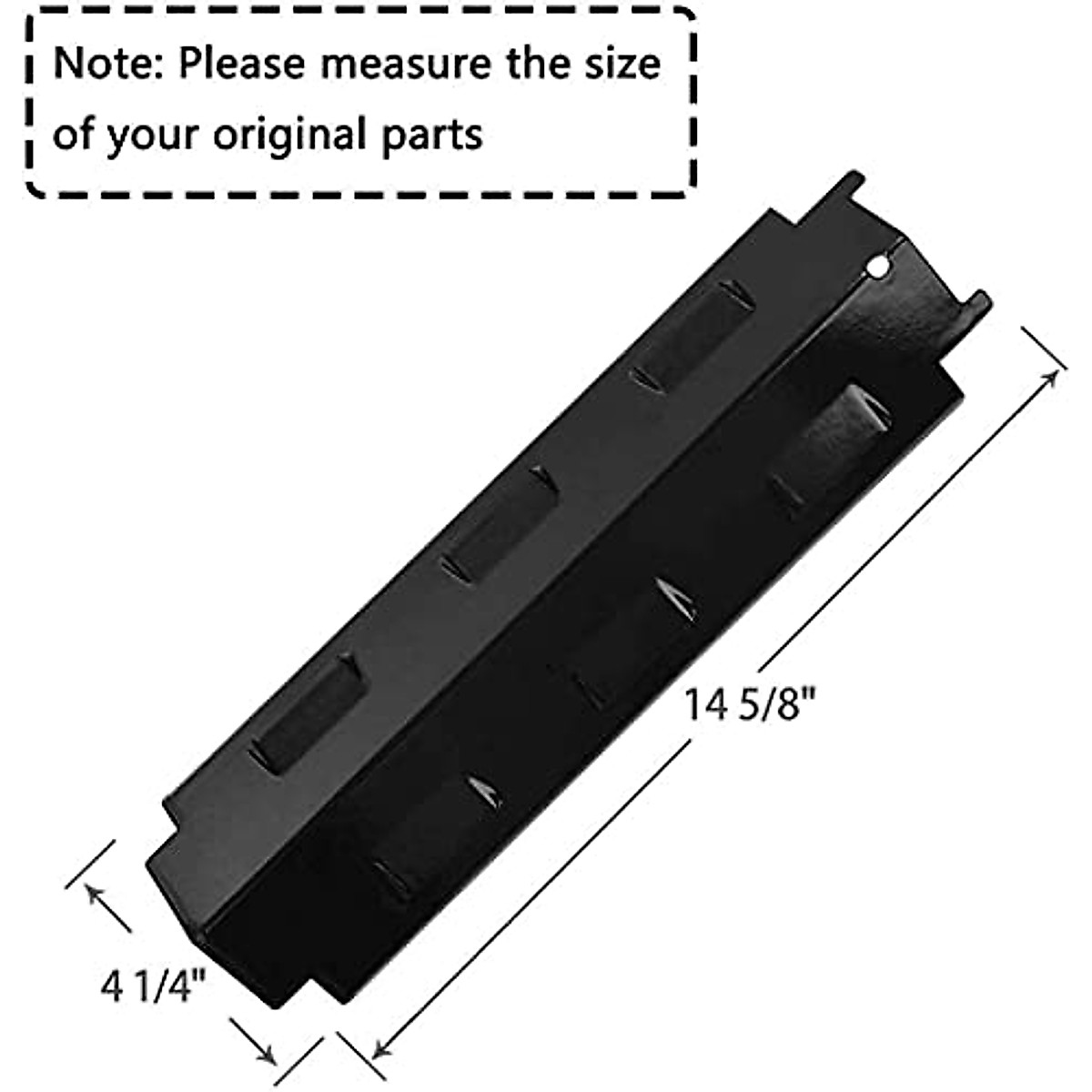 Metal Club Repair Kit for Charbroil 463230515 463239915 463230514 463230513 463230512 463230511 Grills, 5-Pack Heat Tents & Grill Burners, 4-Pack Carry Over Tubes Replacement