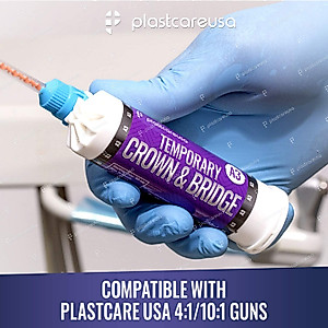 Dental Temporary Crown & Bridge 10:1 (Shade A3) Material Dental (1 Cartridge)