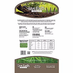 Live Earth Products' Humate Soil Conditioner - 50 lb Bag
