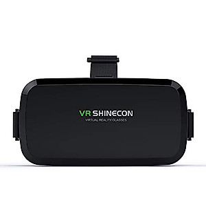 VR Headsets Compatible with All Smartphones-Virtual Reality Headsets Google Cardboard Upgrade New 3D VR Glasses (VR6.0)