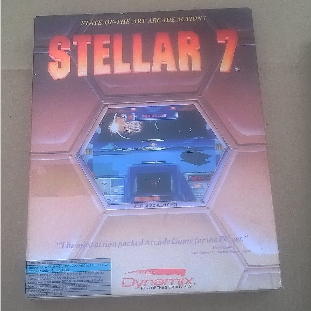1990 Sierra On-line, Inc. Dynamix Sierra Stellar 7 Ms-dos Disk 1, Disk2, Disk 3, Disk 4 5.25 Floppy Disk Set Version #1.0/int#9.20.90 (Floppy Disk Version, Comes with 4 5.25 Disks, Ms-dos)