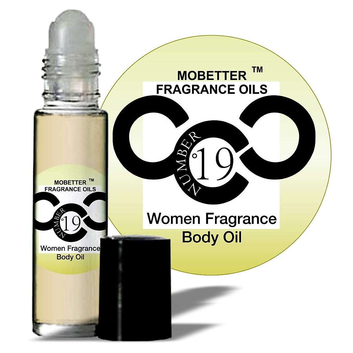 Number 19 C Perfume Fragrance Body Oil for Women by Mobetter Fragrance Oils