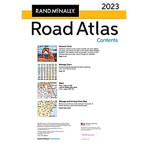 Rand McNally 2023 Road Atlas: United States, Canada, Mexico (Rand McNally Road Atlas)