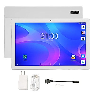 Kufoo 10 Inch Tablet, for 11 Tablet PC 8GB 256GB for Travel (US Plug)