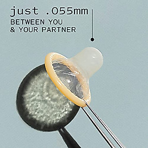 Kimono MicroThin XL, Ultra-Thin Lubricated Condoms, Natural Latex Condoms, Vegan-Friendly, No Latex Odor, Extra Thin, Widest-base Condoms - Enhanced Sensitivity - Pack of 36