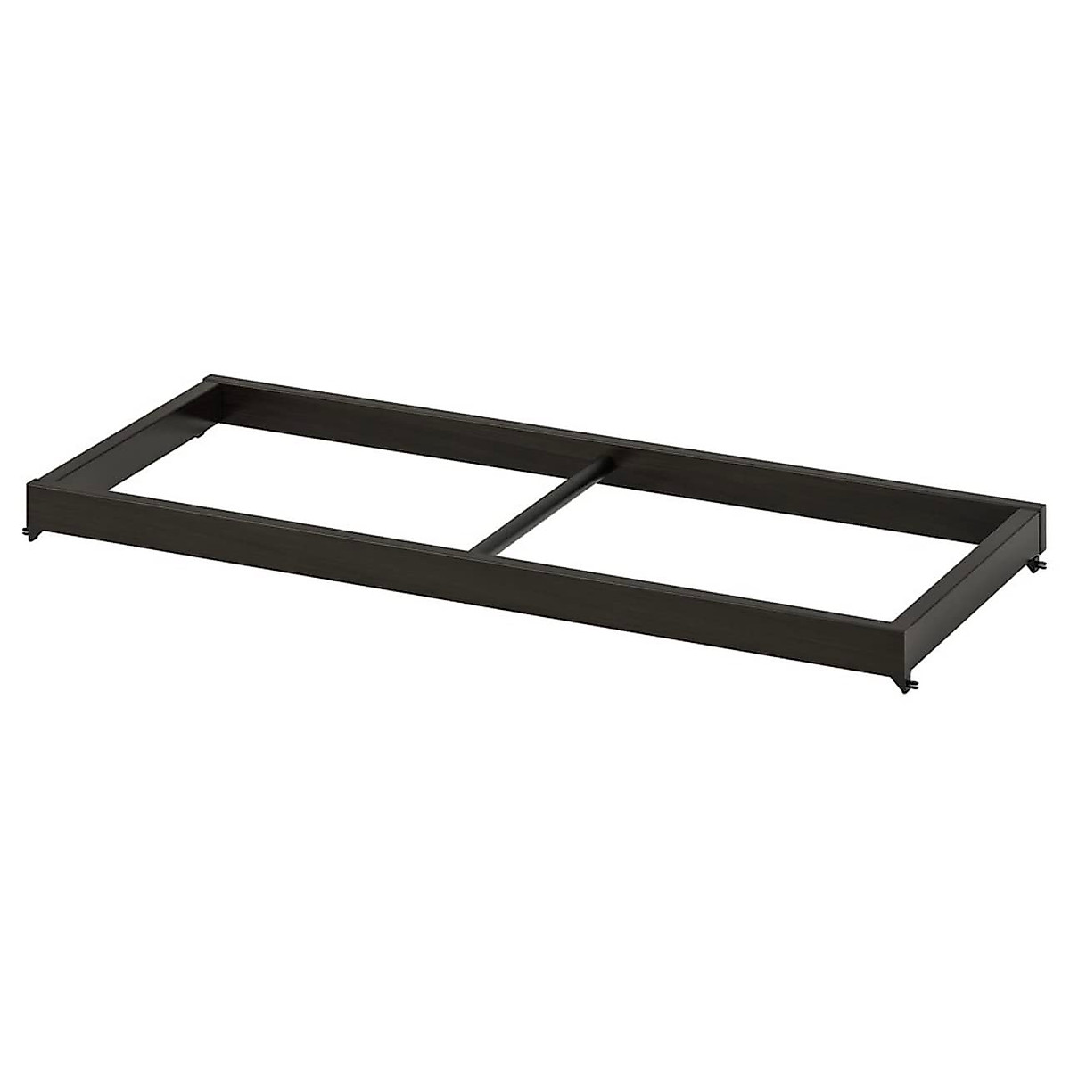 KOMPLEMENT 29 1/2x13 3/4 " Clothes rail 004.464.64 black-brown for PAX wardrobe