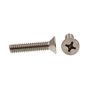 Prime-Line 9001897 Machine Screws, Flat Head, Phillips Drive, 1/4 In.-20 X 1-1/4 In. (25 Pack)