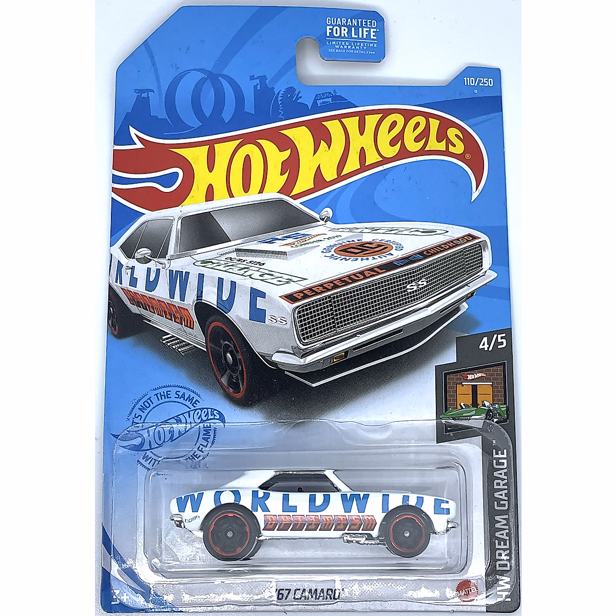 Hot Wheels - '67 Camaro - HW Dream Garage 4/5 [White] 110/250