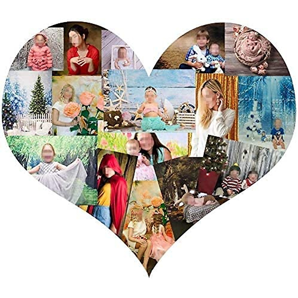 AWERT Foggy Forest Terrarium Background Stream Green Huge Tree Reptile Habitat Background Tropical Rainforest Aquarium Background 36x18 inches Durable Polyester Background