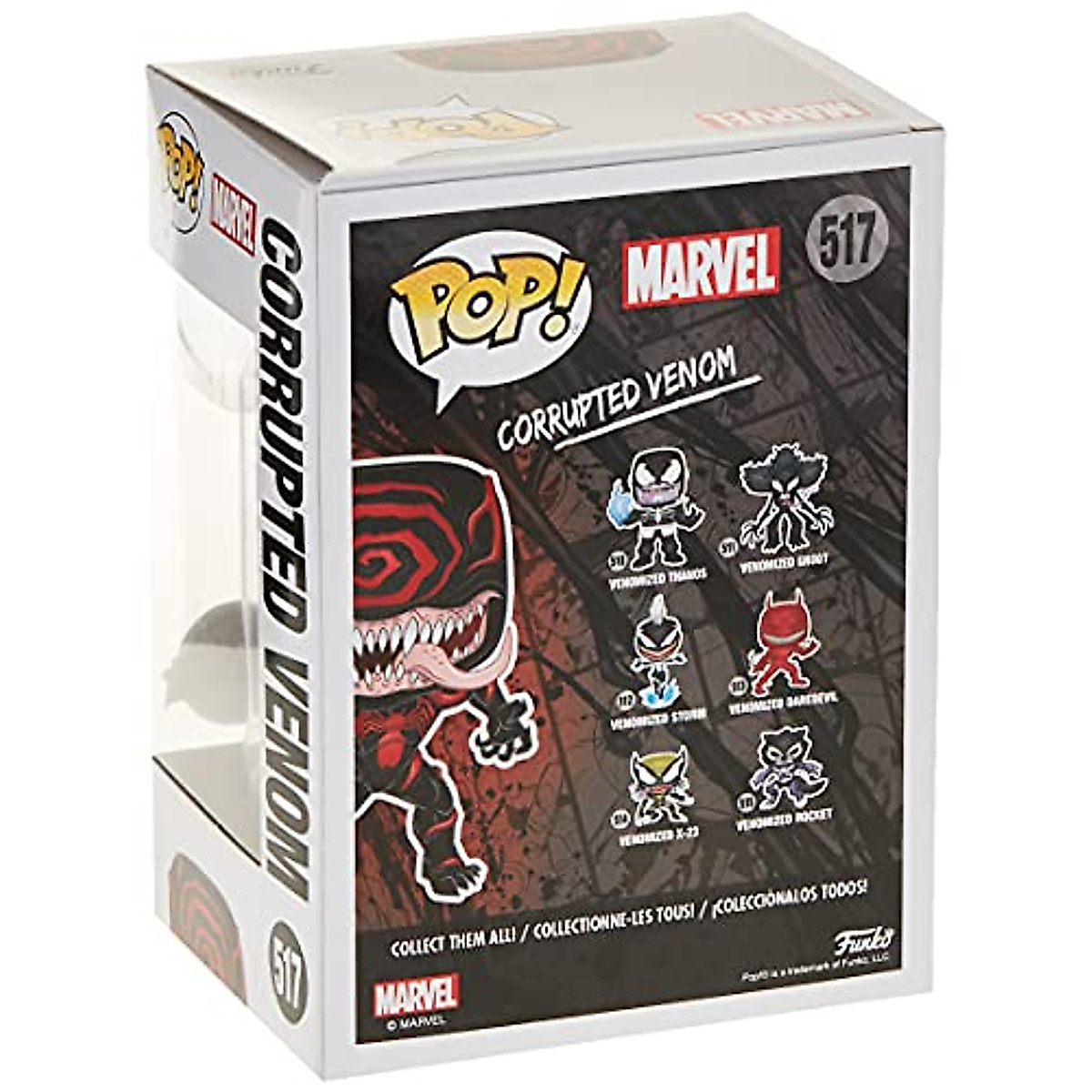 Marvel Funko Corrupted Venom LA Comic Con Exclusive Pop 517