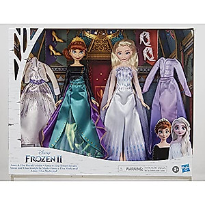 Disney's Frozen 2 Anna and Elsa Royal Fashion, Clothes and Accessories (Elsa & Anna)