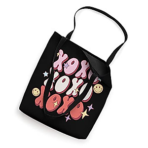 Retro Xoxo Valentine Day, Groovy Funky Cute Design Tote Bag