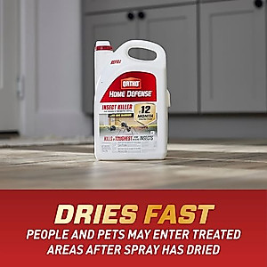 Ortho Home Defense Insect Killer for Indoor & Perimeter Refill2, Controls Ants, Roaches, Spiders, and More, 1 gal.