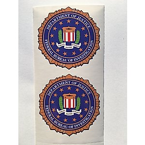 FBI Federal Bureau of Investigation Die Cut Decals by SBD DECALS (FBI)