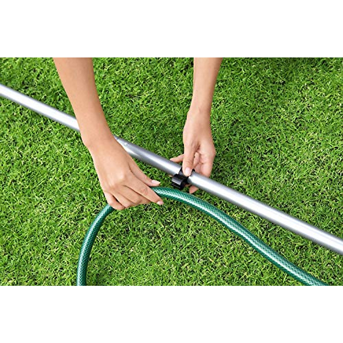 Flowclear Above Ground Pool Maintenance Kit | Features Vacuum and Leaf Skimmer Heads