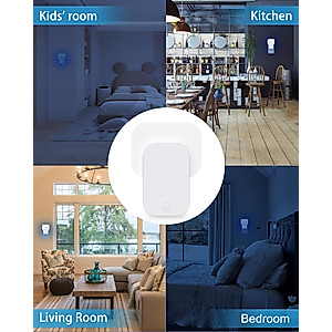 Flying Insect Trap Indoor Plug-in Bug Catcher Zapper Light, Mosquito Gnat Fly Trap Killer Plug in Wall Indoor for Home Office House Kitchen, 1 Pack