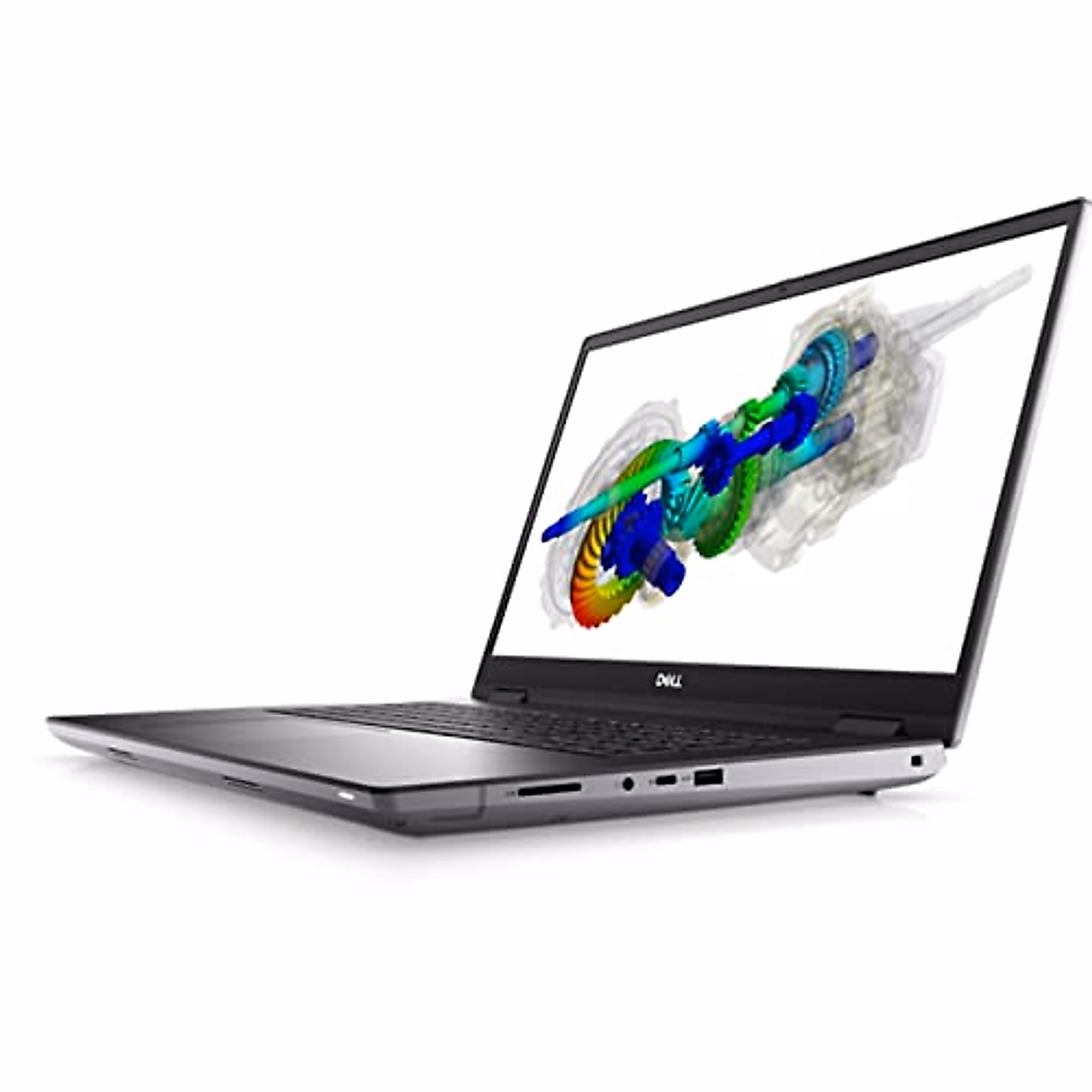 Dell Precision 7770 Workstation Laptop (2022) | 17.3" 3840x2160 4k | Core i9-12950HX - 512GB SSD Hard Drive - 64GB RAM - Nvidia RTX A5500 | 16 cores @ 5 GHz - 16GB GDDR6 Win 11 Home Silver (Renewed)