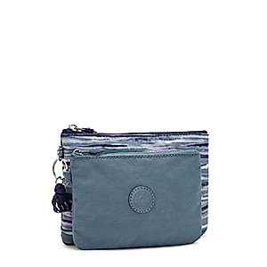 Kipling Duo Pouch, Brush Stripes