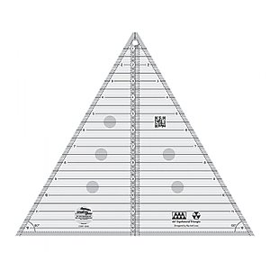 Creative Grids 60 degree Triangle 12-1/2in Quilt Ruler - CGRT12560