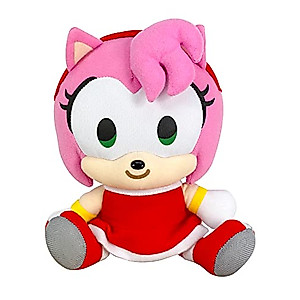 Great Eastern Entertainment Sonic The Hedgehog- Sd Amy Sitting Plush 7" H