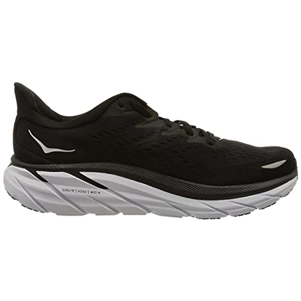 Hoka Clifton Womens Running BM US Blackwhite