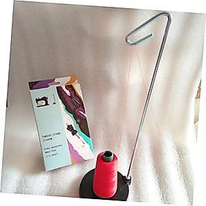 CORHAD Thread Holder Sewing Thread Rack Spool Rack Yarn Spool Holder Spool Organizer Single Thread Stand Embroidery Floss Holder Embroidery Thread Rack Thread Rack Organizer Black