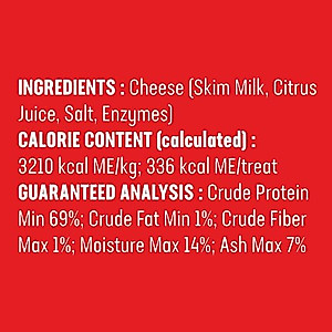 Himalayan Cheese Chews, Long Lasting, Stain Free, Protein Rich, Low Odor,100% Natural, Healthy & Safe, No Lactose, Gluten Or Grains, 3.0 lbs BULK TUB LARGE for Dogs 55 Lbs & Smaller (Package May Vary)
