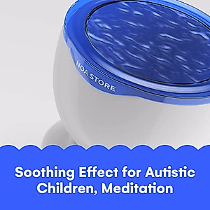 Calming Autism Sensory LED Light Projector Toy Relax Blue Night Music Projection
