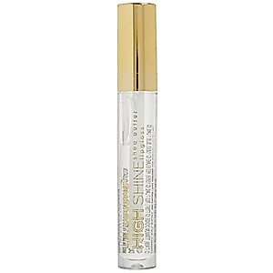 L.A. Colors High Shine Shea Butter Lip Gloss, Clear, 0.14 Ounce