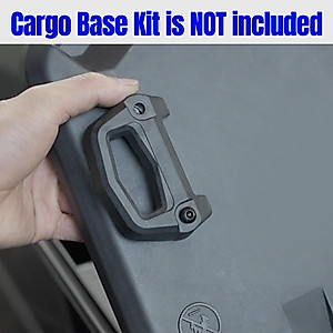 A & UTV PRO Modular Cargo Box for Can Am Maverick, 20 L/5.2 Gallon Rear Storage Cargo Box with Lid Assembly for LINQ Can Am Maverick X3 MAX, Defender, Commander Accessories, Replace OEM#715007112