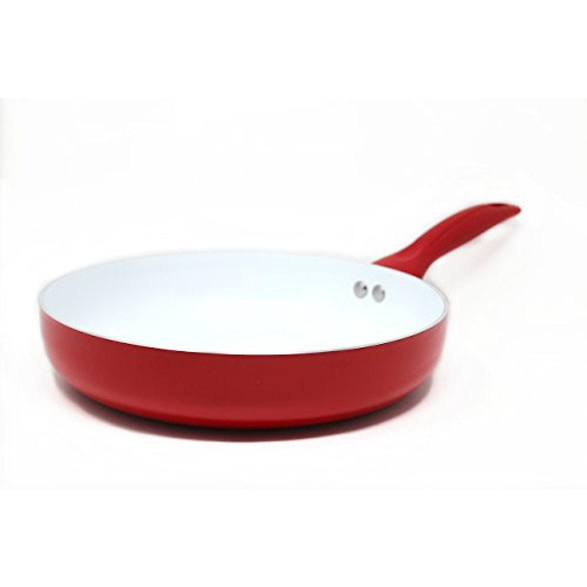 CONCORD 10.5" Ceramic Coated Non Stick Frying Pan Omelet Skillet Cookware PFOA and PTFE Free