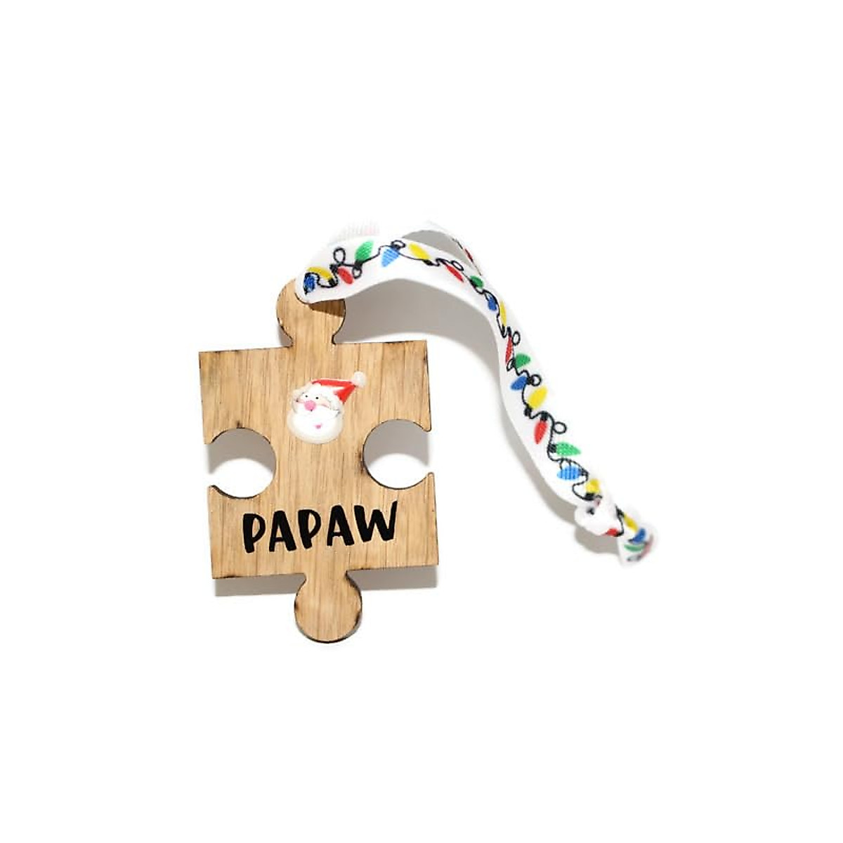 Hiding Place Boutique, Handmade Puzzle Teacher Ornament, Autism Kindergarten Classroom Christmas Personalize Pre K Gift Graduation Elementary Retirement Squad Crew Lunch Science Math Reading Writing