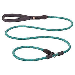 Ruffwear, Just-a-Cinch Dog Leash, 2-in-1 Lead Collar Combination, Aurora Teal