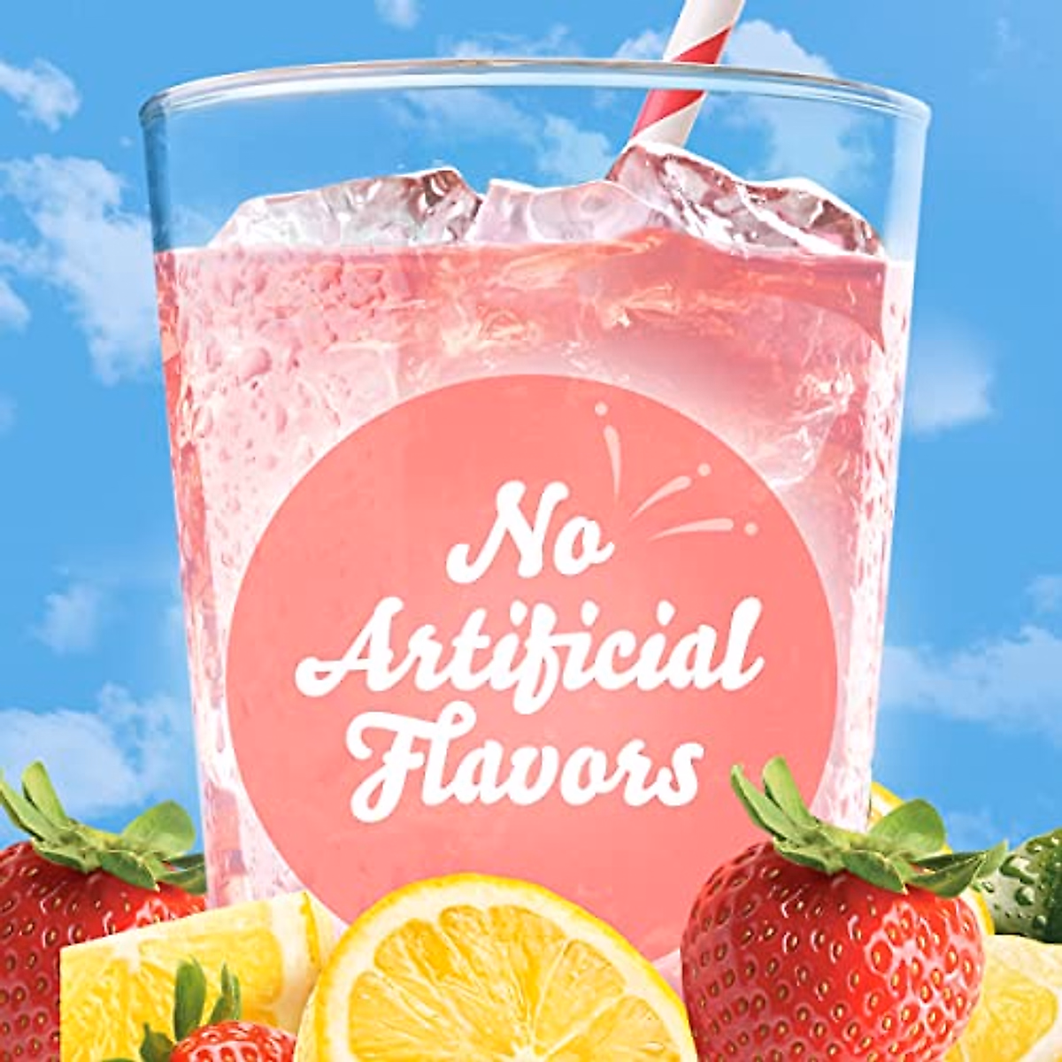 Crystal Light Sugar-Free Zero Calorie Liquid Water Enhancer - Strawberry Lemonade Water Flavor Drink Mix (1.62 fl oz Bottle)