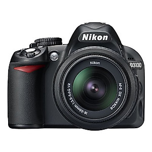 Nikon D3100 14.2MP DX-Format Digital SLR Camera Kit with 18-55mm f/3.5-5.6 VR Lens - (Black) [International Version]