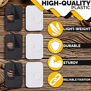 Arrow Rest for Compound Bows - 3Pcs Plastic Bow and Arrow Rests Recurve Bow Rest for Hunting, Bowfishing Arrow Rest - Black Archery Rest for Right/Left Hand Target Arrow Rest Bow Shooting Accessories
