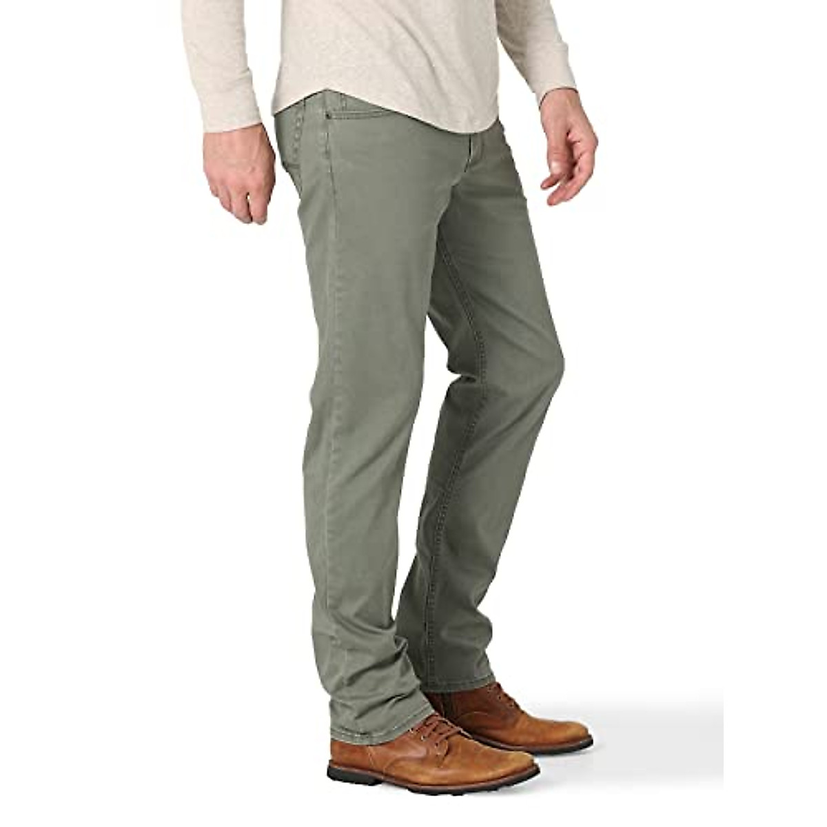 Wrangler Authentics Men's Slim Fit Straight Leg Jean, Spruce, 32W x 30W