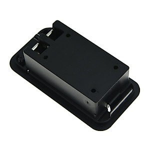 KAISH 9V Battery Cover Battery Box Case Compartment for Active Guitar Bass