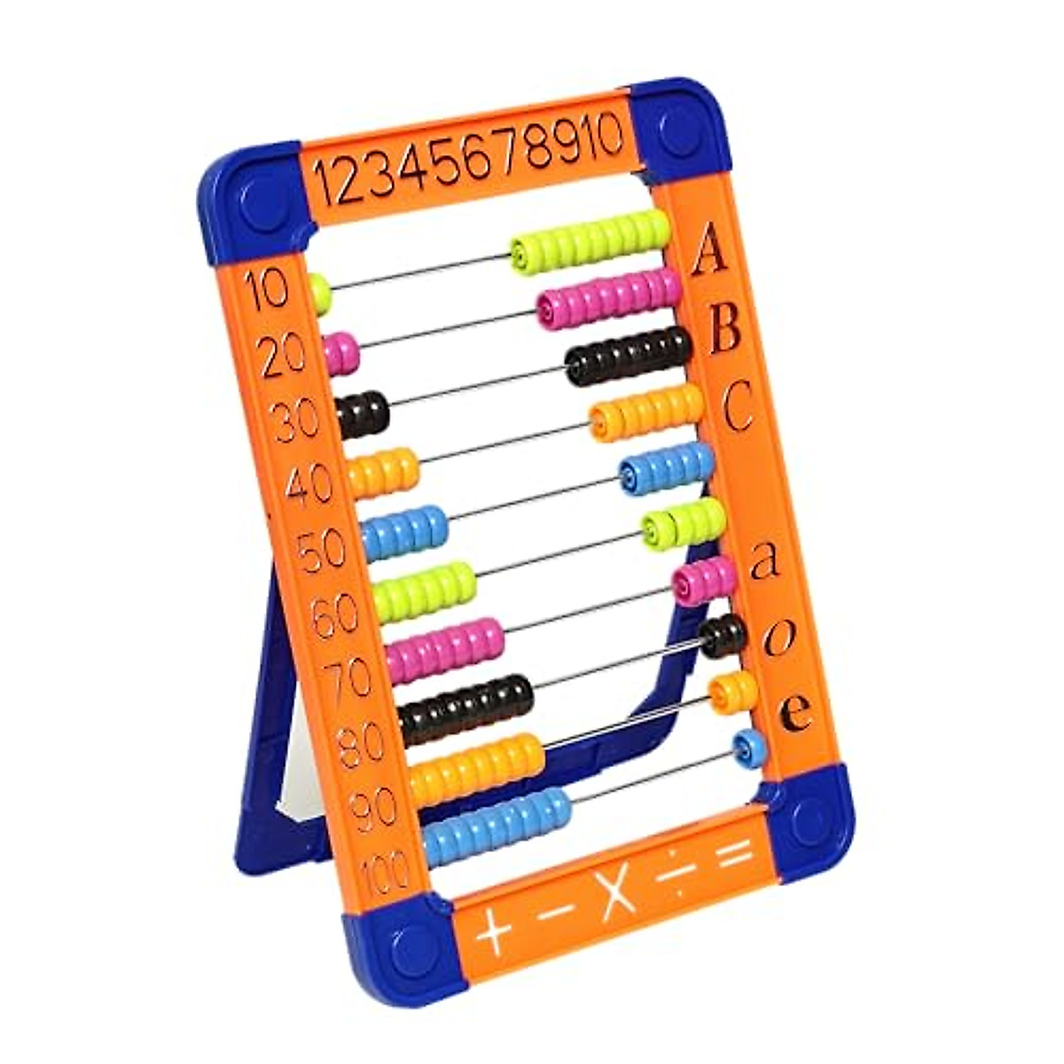 MICKYU Abacus for Kids Math- Classic Preschool Counting Learning Toys with 100 Beads