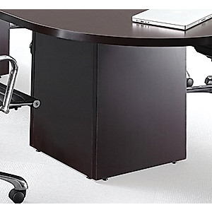 Modern Racetrack Cube Leg 12' Feet Conference Table, OF-CON-CQ14