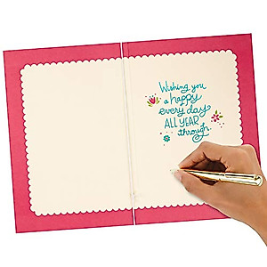 Hallmark Peanuts Mother's Day Card (Snoopy with Flowers)