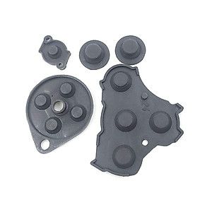 Replacement Silicone Rubber Pad Conductive Adhesive Right Button Keypad for Nintendo NGC Controller