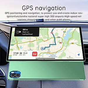 10.1 inch X5 Pro Tablet, 4+32G Full Screen Tablets with Dual SIM Card Slots, Android 8, 1280x800 HD, WiFi, Bluetooth, GPS, 2MP/5MP Camera (Blue)