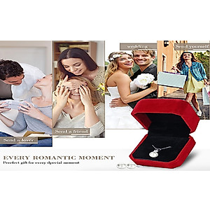 QAPAWE White Single Pearl Necklace Pendants | One Pearl Pendant Necklace with a pearl Jewelry | Pearl drop Necklace | Silver Pearl Necklaces for Women (DS740, 8MM)