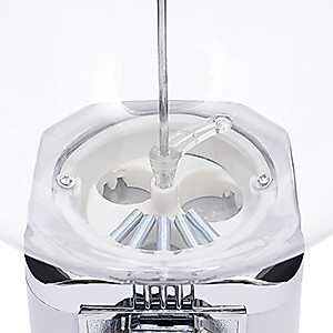 Gdrasuya10 Vending Machine, 18.11" Big Bubble Gumball Machine Lockable Candy Gumball Dispenser Machine Large Capacity Toy Vending Machine for 1.26inch Ball or Candy, White