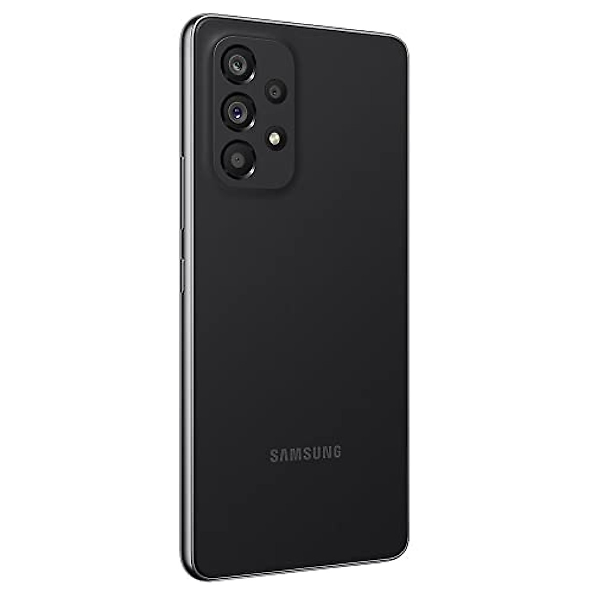 SAMSUNG Samsung Galaxy A53 5G (128GB, 6GB) 6.5'' 120Hz Full HD+, IP67 Water Resistant, 64MP 4K Quad Camera, US 5G/Global 4G Volte (GSM Unlocked for AT&T, T-Mobile, Global) A536U (Black) (Renewed)