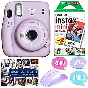 Fujifilm Instax Mini 11 Purple Holiday Bundle 2022