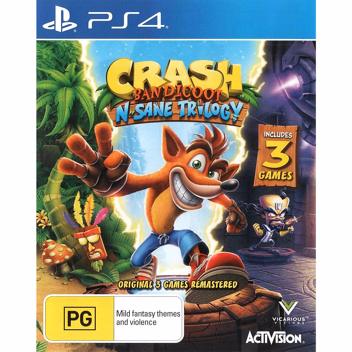 Crash Bandicoot N. Sane Trilogy - Playstation 4 PS4
